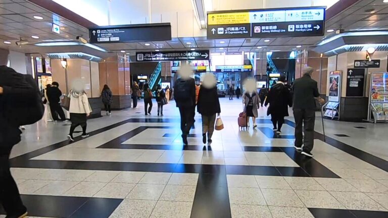 【New open】Underground platform at Osaka！How to get there from Osaka ...